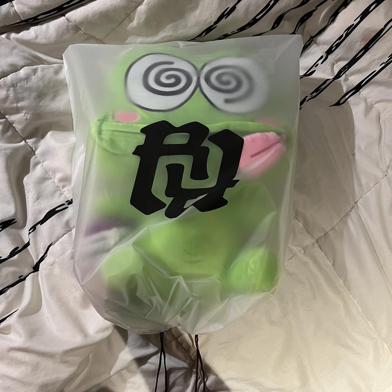 ReallyRich frrog plush backpack #RR #kankan... - Depop