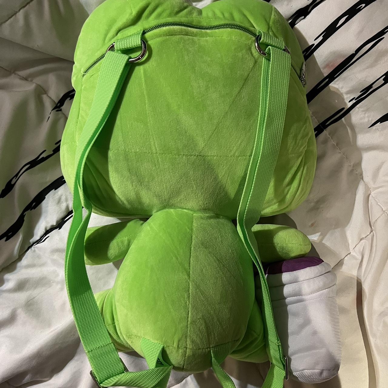 ReallyRich frrog plush backpack #RR #kankan... - Depop