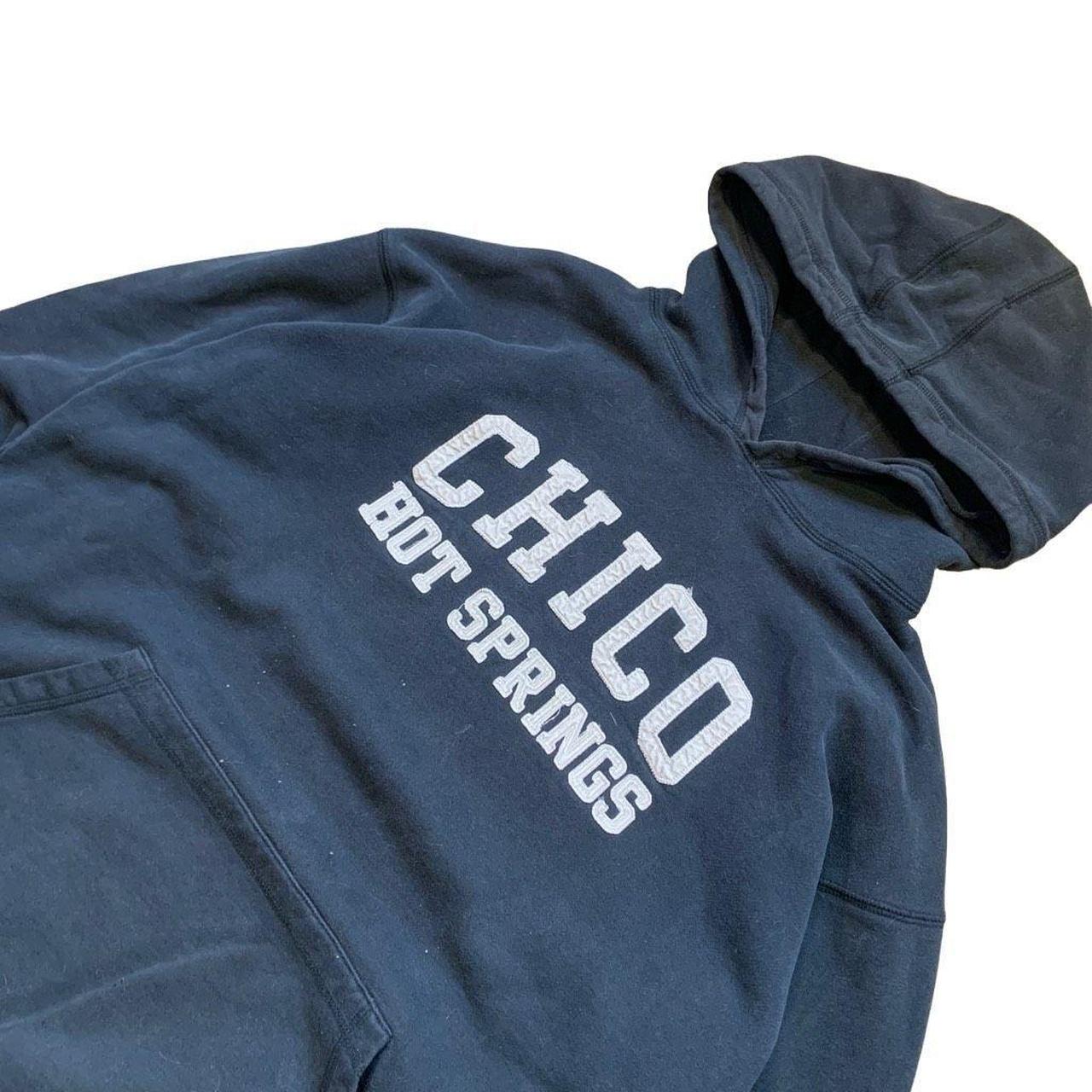 2000s Y2K Chico California Embroidered Hoodie... - Depop