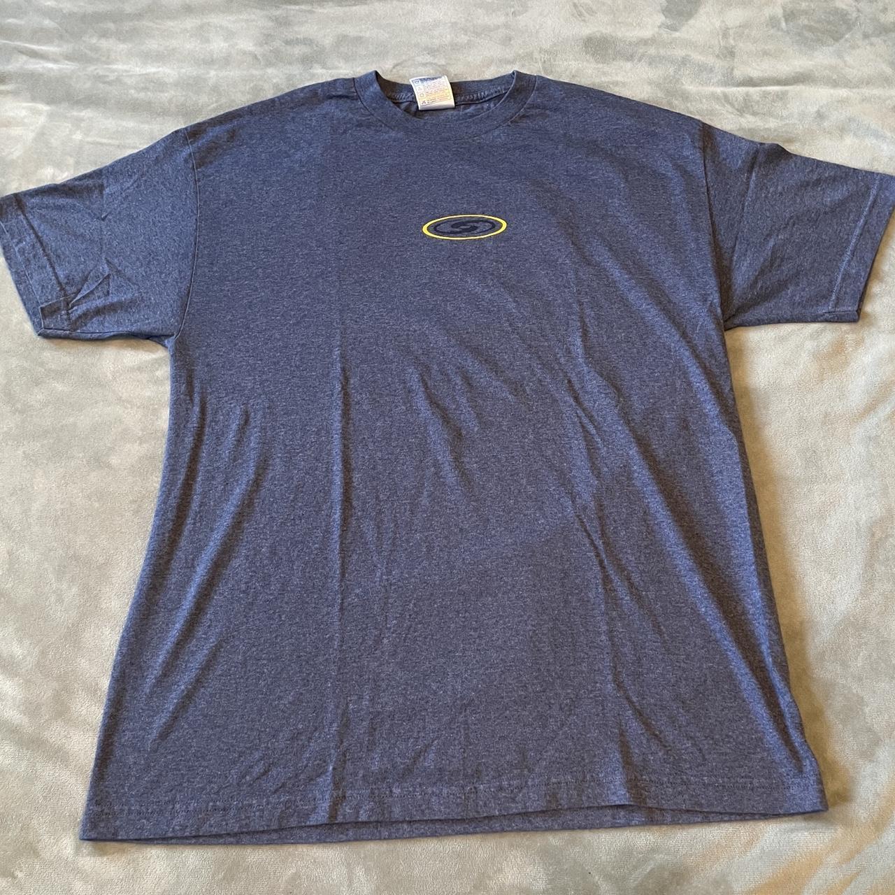 2000s Alstyle 17th St T-Shirt (Blue) #2000s... - Depop