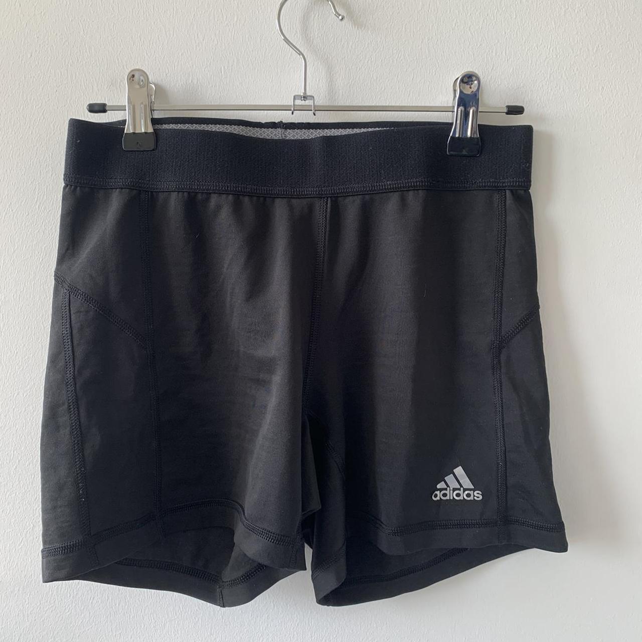 Adidas tech fit medium compression climalite black... - Depop