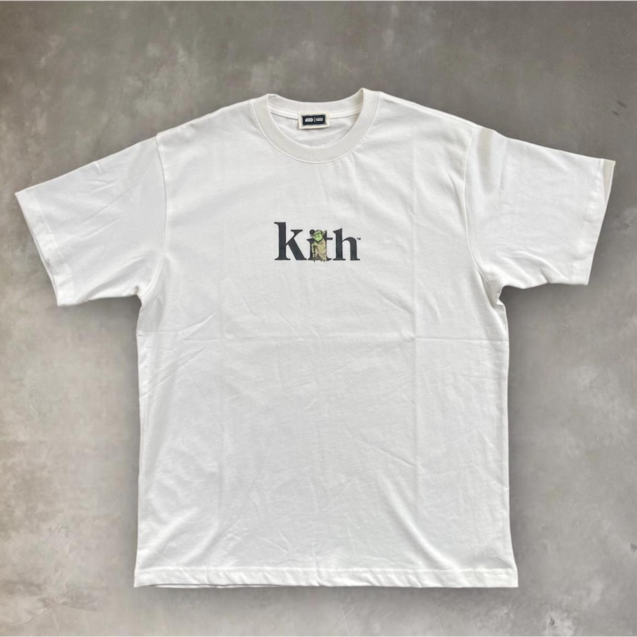 Kith Star Wars Yoda Serif T-shirt - Size L (fits... - Depop