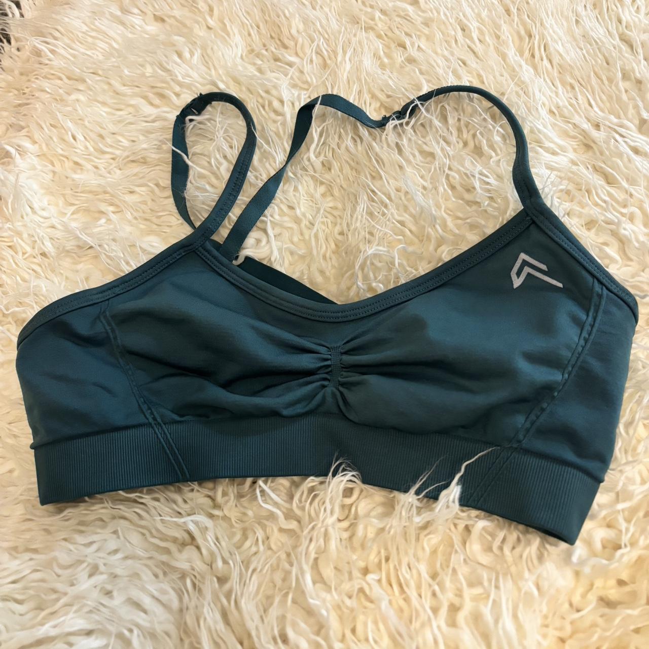 Oner active teal sports bra size M £22 incl... - Depop