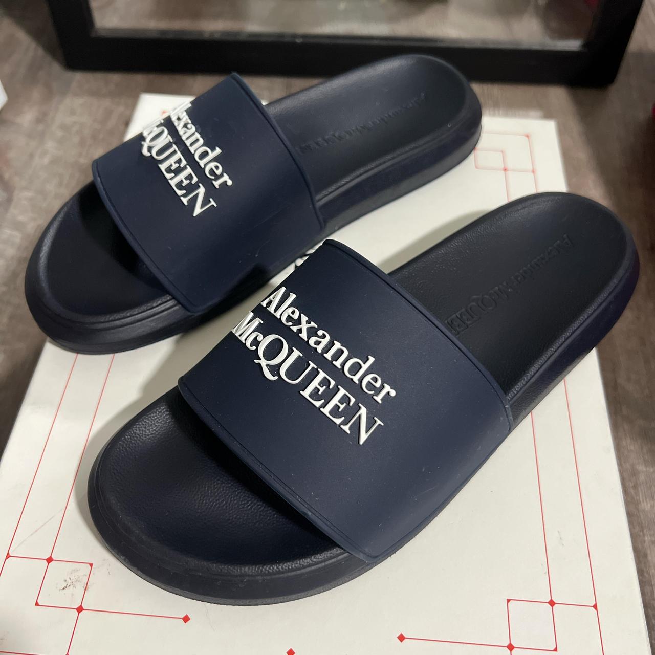 Alexander McQueen pool slides | Depop