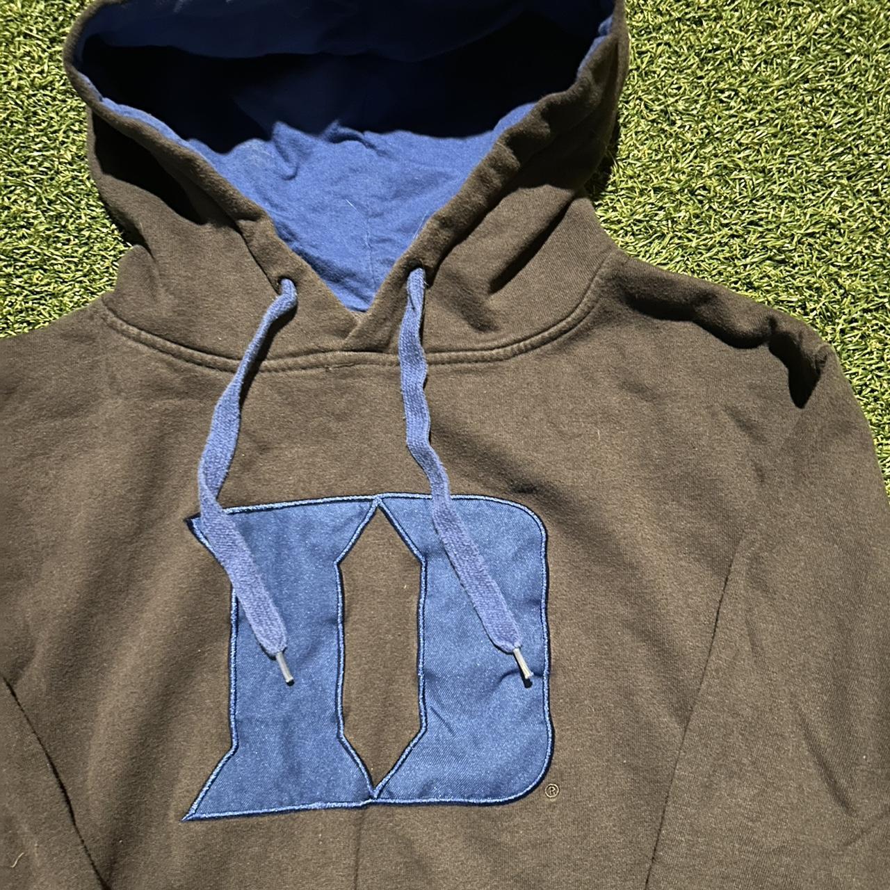 Grey Duke Hoodie No size tag, S-M Great... - Depop