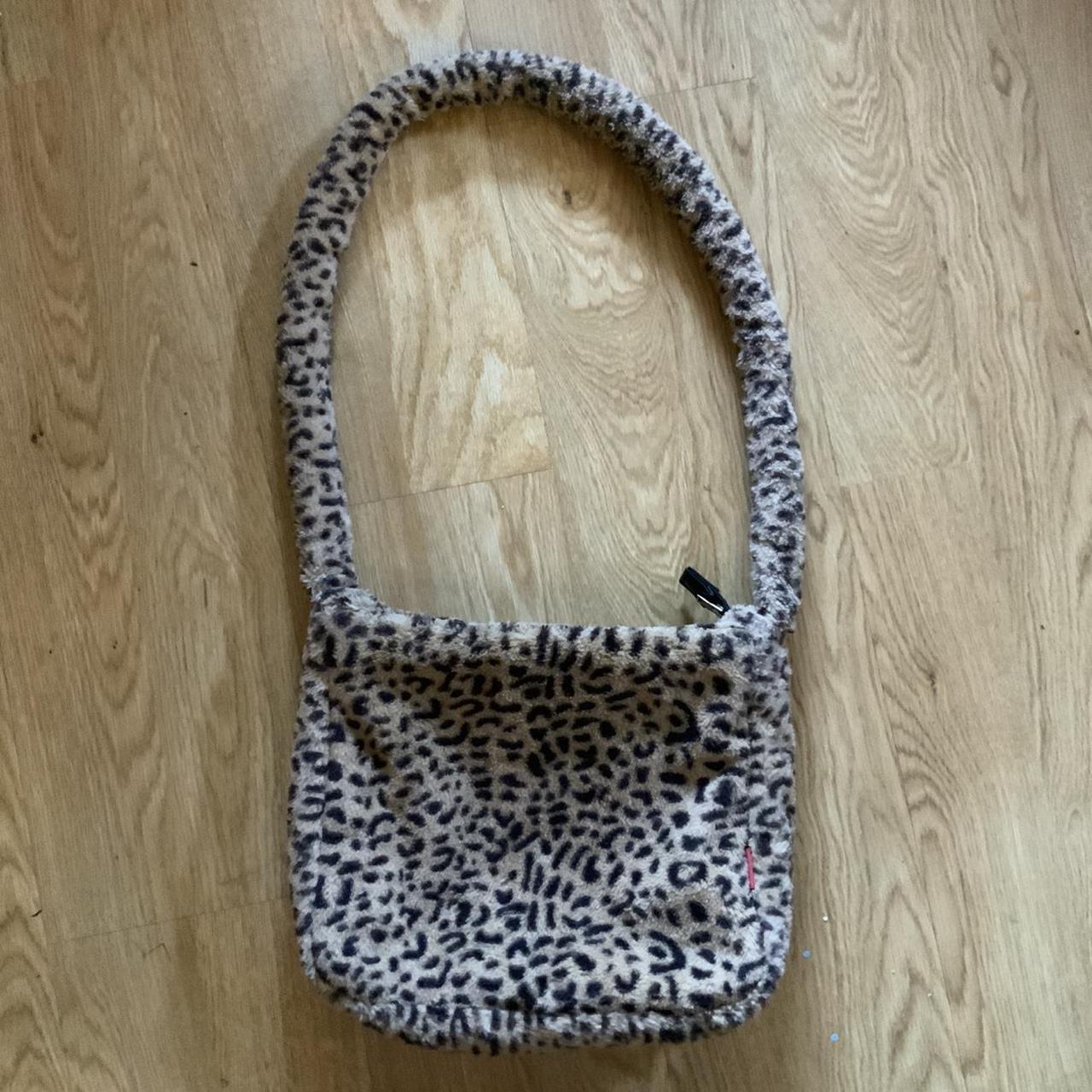 Unif Faye leopard bag. Good condition, some wear. - Depop