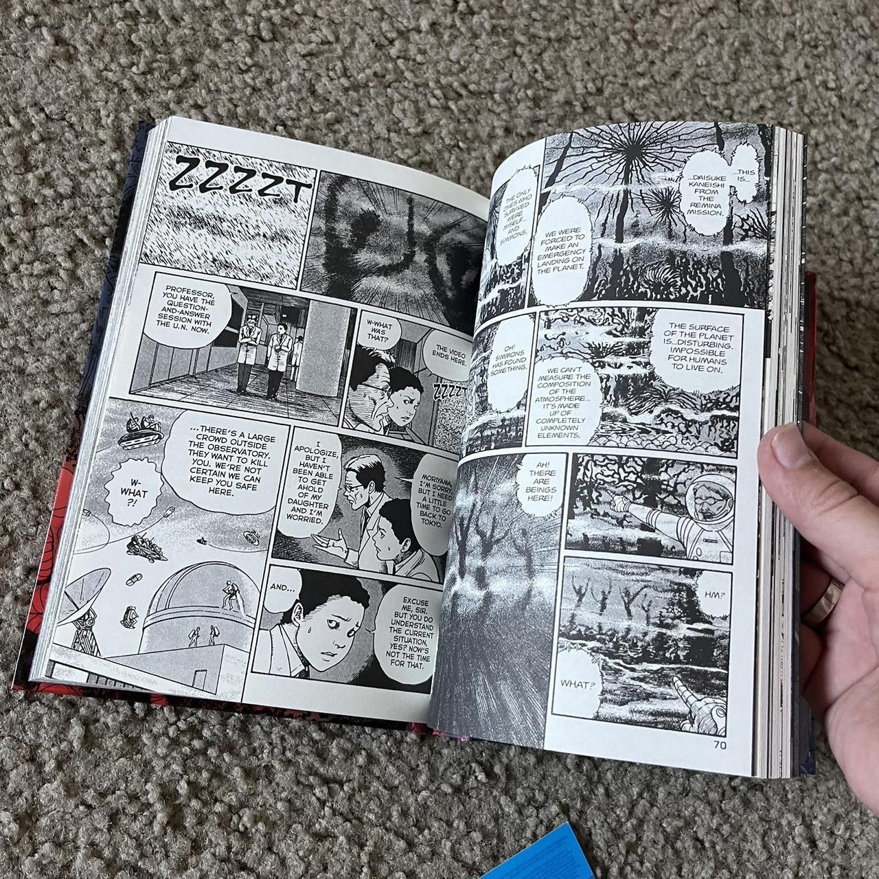 Remina Junji Ito horror comic book. Read once, light... - Depop