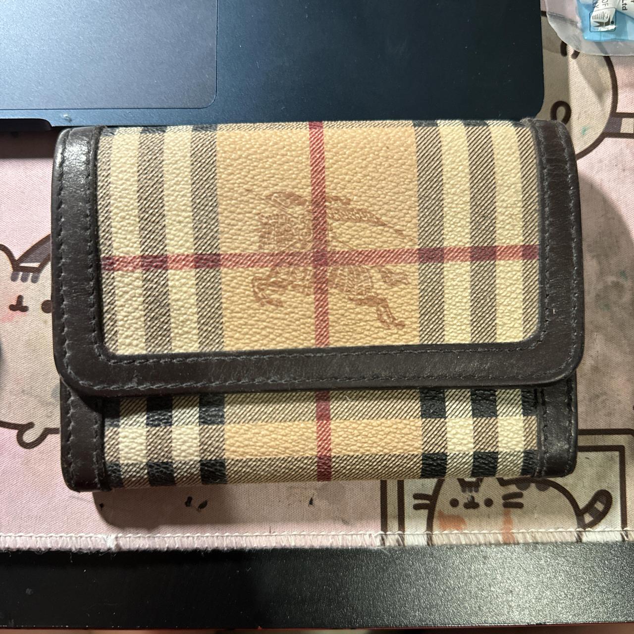 Vintage Burberry Wallet Dimensions 140mm x 100mm -... - Depop