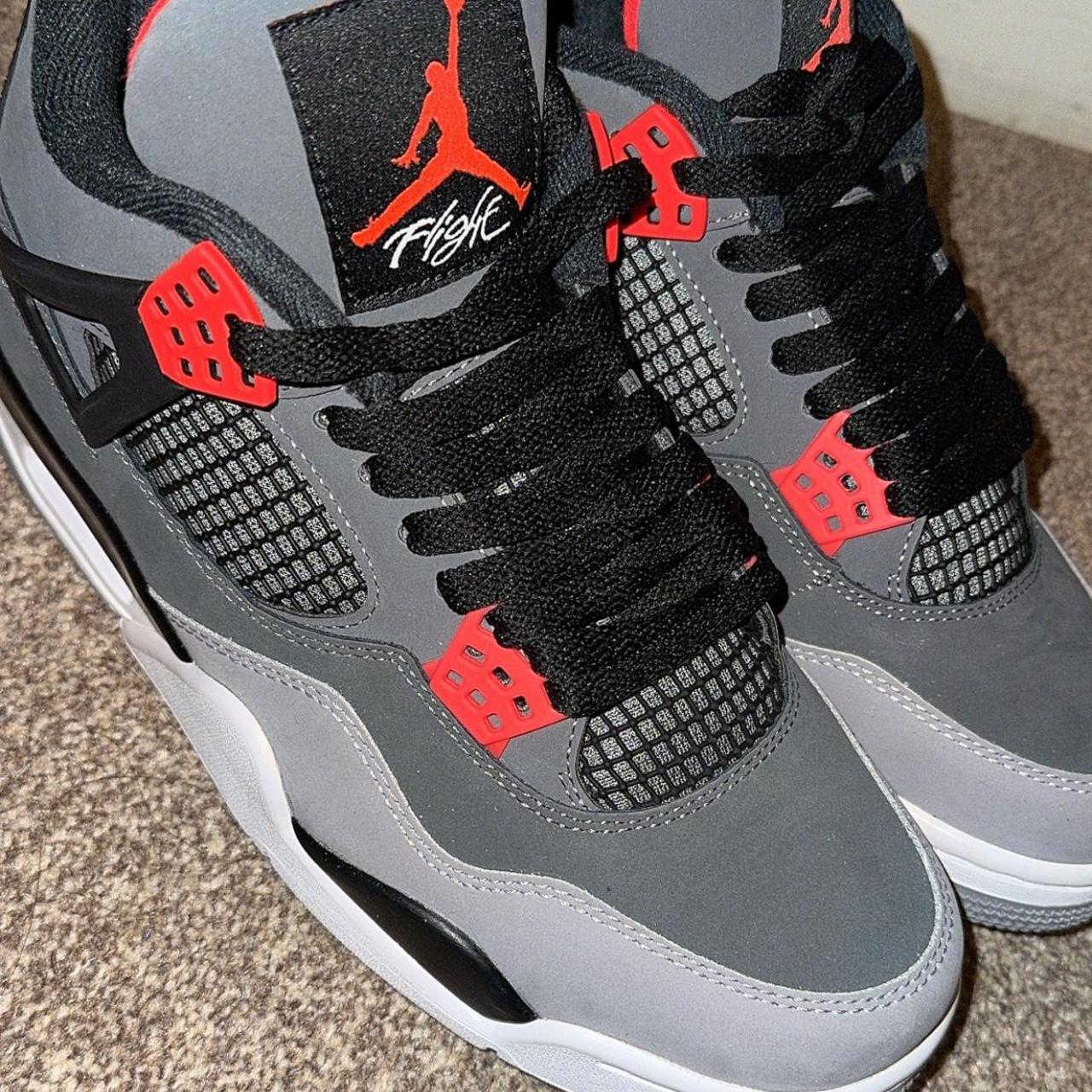 Jordan 4 infrared never been worn (proof of... - Depop