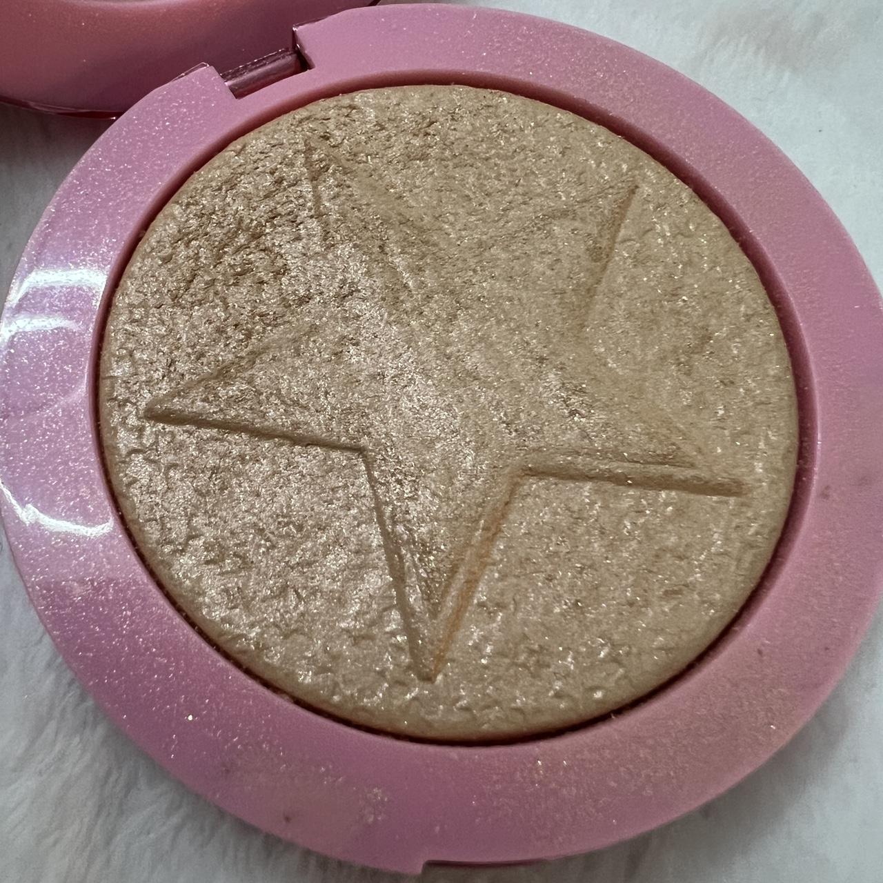 Jeffree Star shimmery highlighter in Frozen Peach.... - Depop
