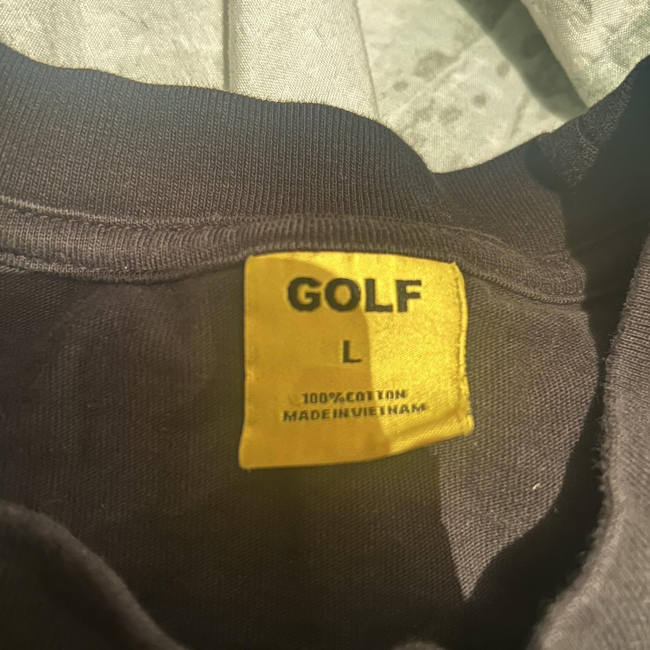 Tyler the creator merch black golf wang shirt... - Depop