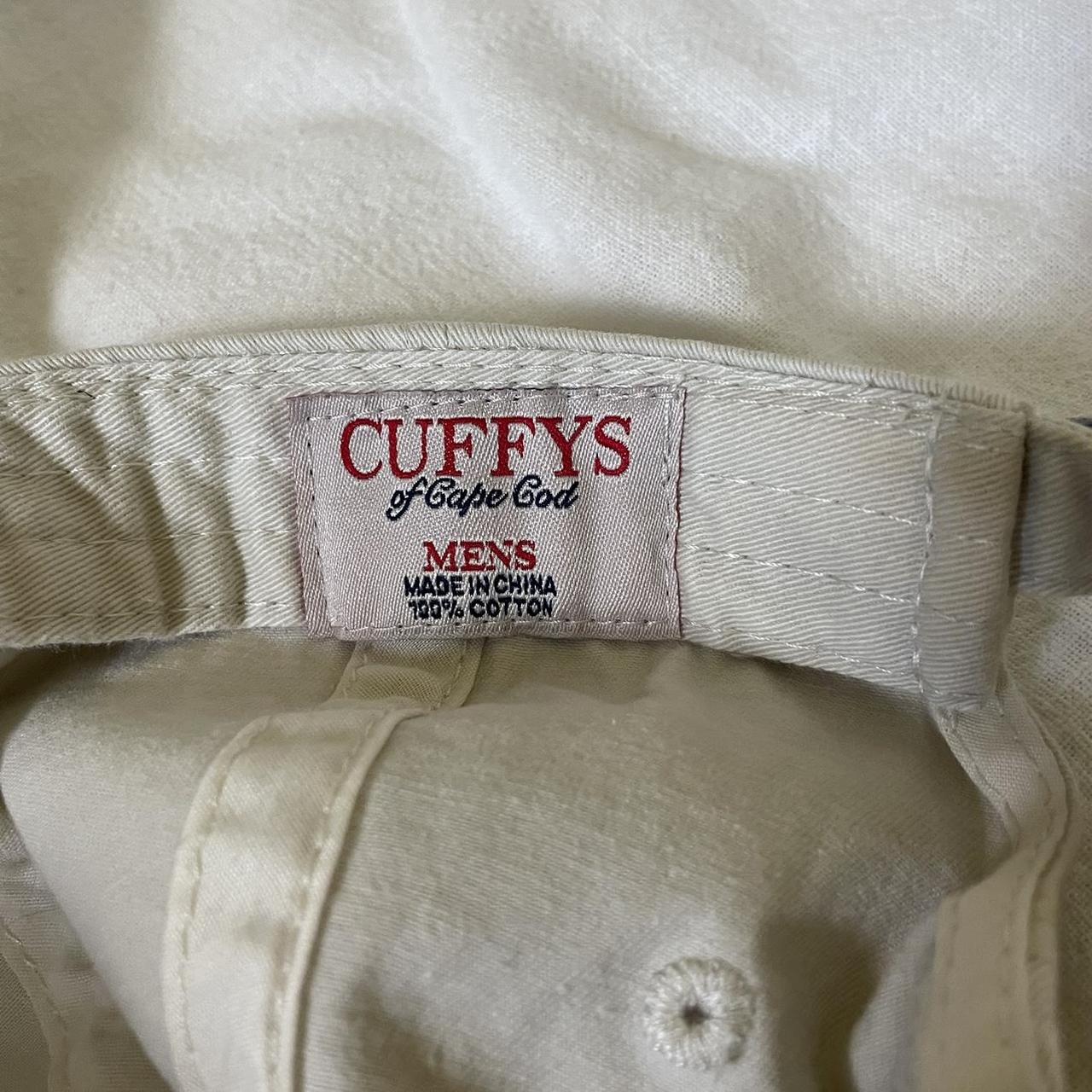 cape cod white and navy hat brand: cuffy's of cape... - Depop