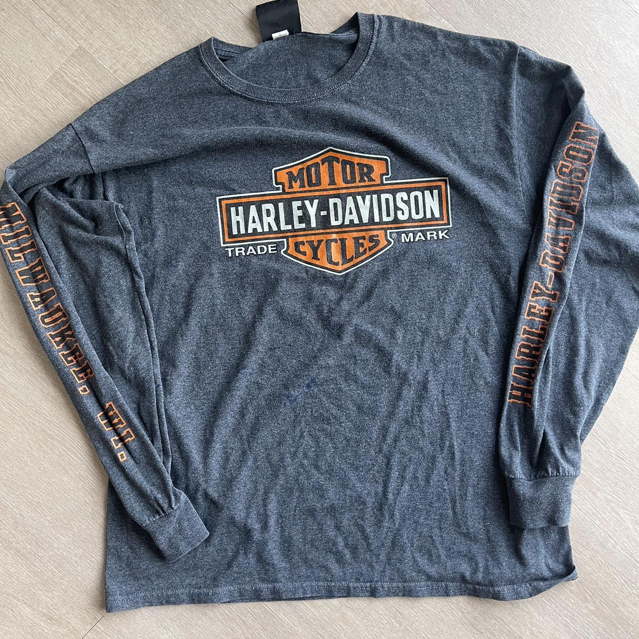Milwaukee Harley Davidson Museum Long sleeve shirt.... - Depop
