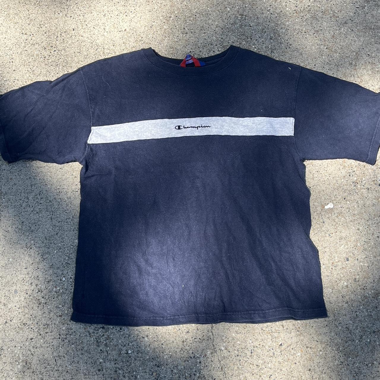 Vintage 2000s Champion Tee Simple but Tuff Tee No... - Depop