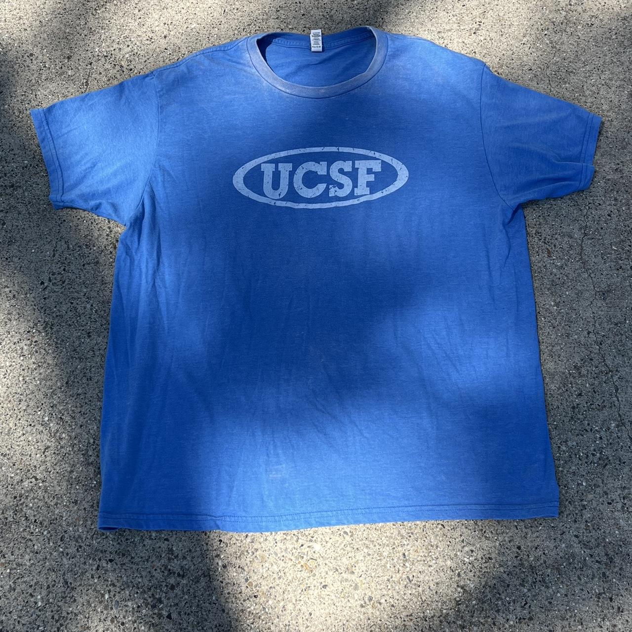 Vintage UCSF tee Very Simple but Tuff Size XL Used... - Depop