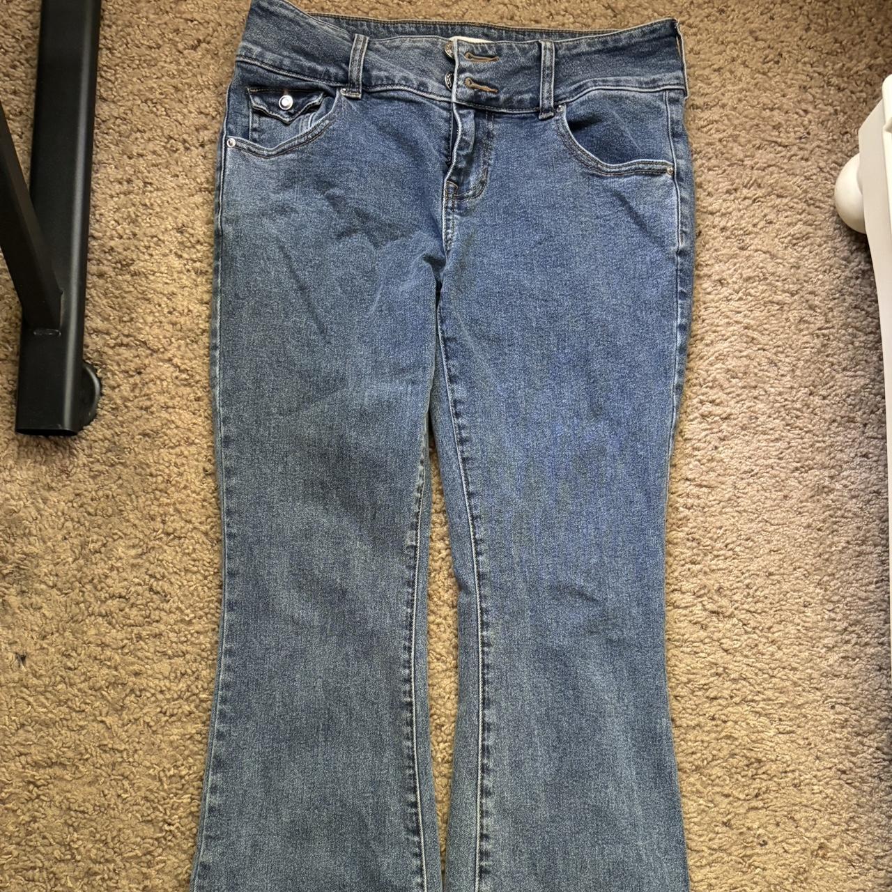 adorable y2k pacsun low rise bootcut jean w adorable... - Depop