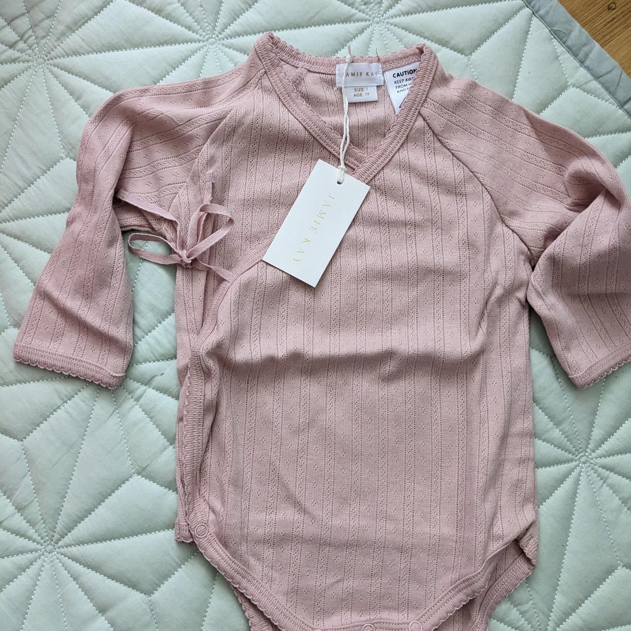 Jamie Kay baby organic cotton pointelle wrap... - Depop