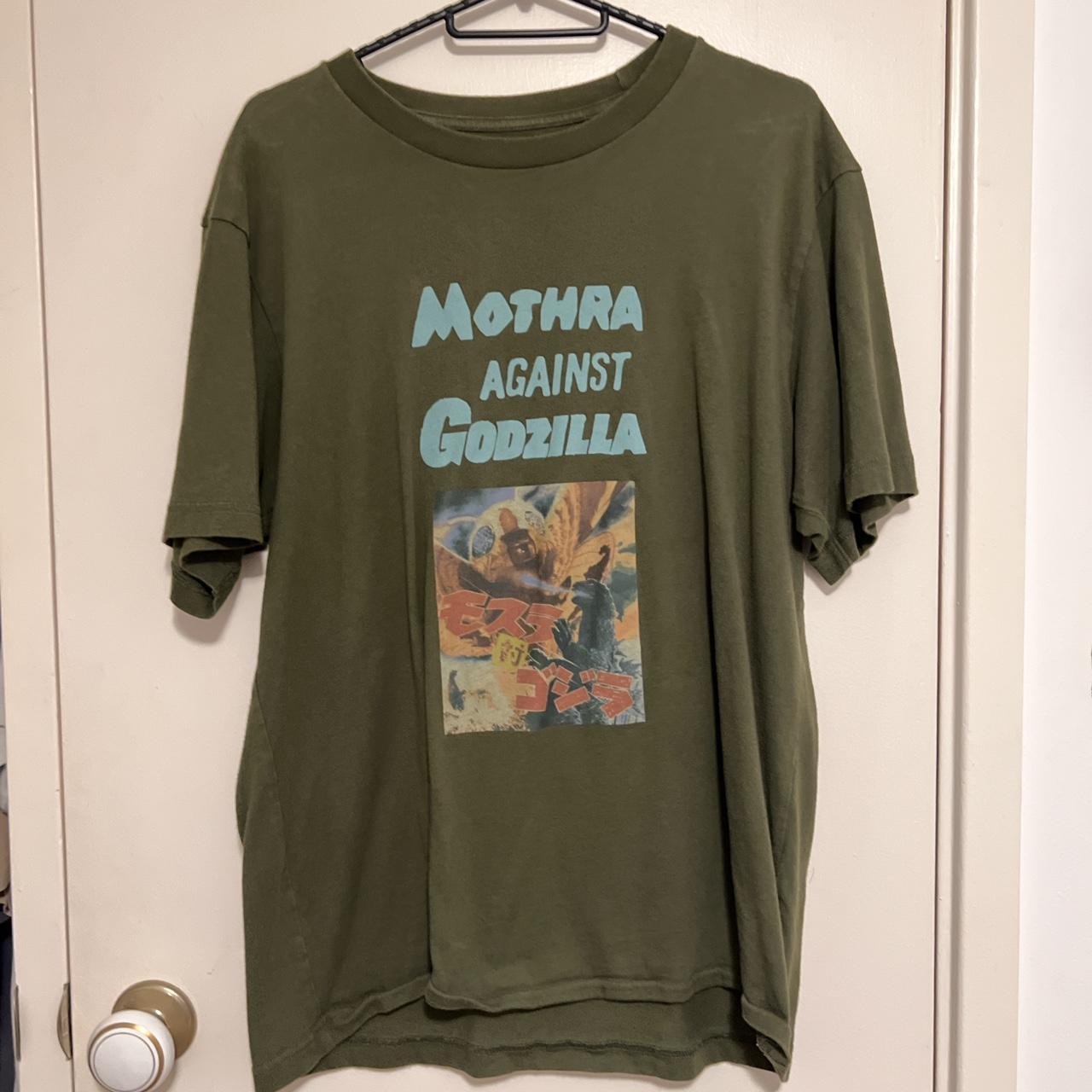 Uniqlo Tee - Godzilla Size: Medium oversized Still... - Depop