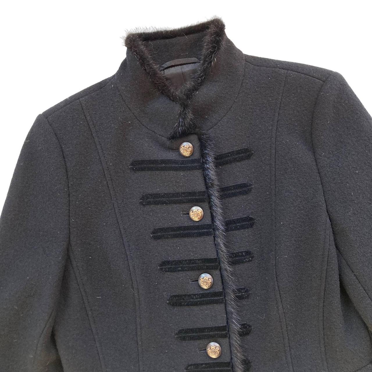 Basler 100% Virgin Wool Military Blazer Size... - Depop