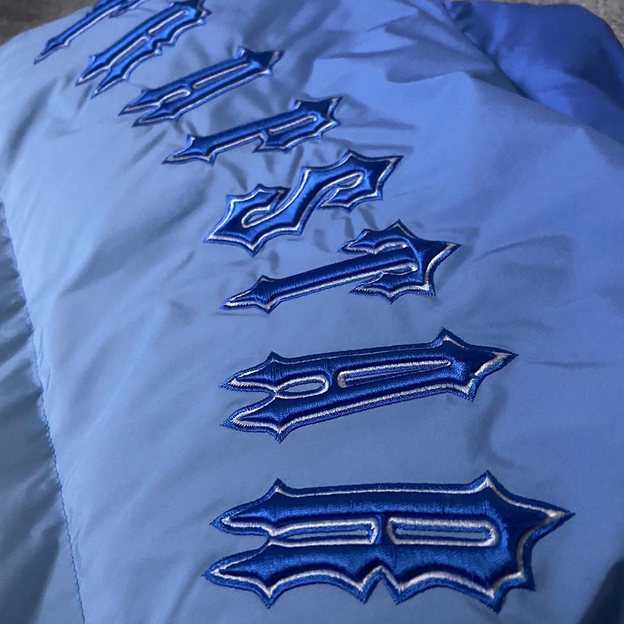 Trapstar gradient blue gilet Authentic Size medium - Depop