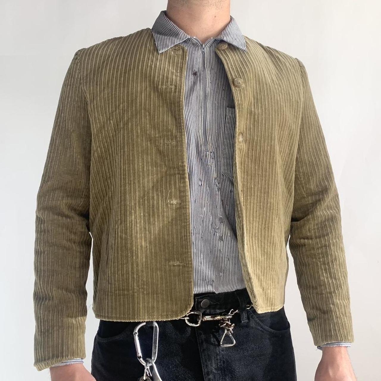 Orvis Men's Yellow and Gold Jacket | Depop