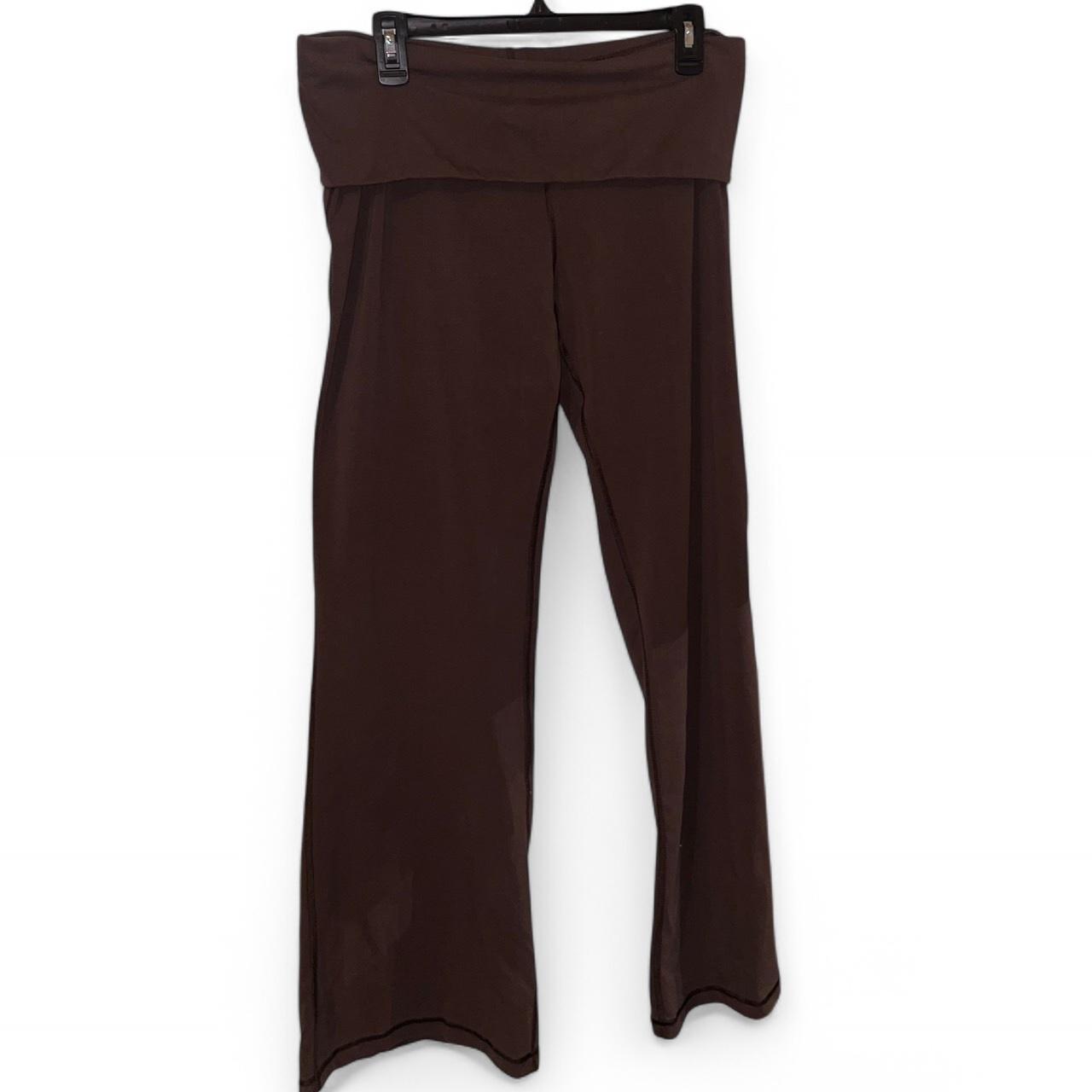 brown yoga pants never used size xl | Depop