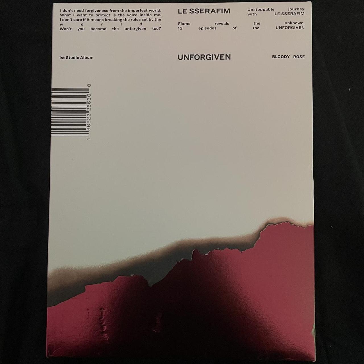 LE SSERAFIM Unforgiven Target Exclusive... - Depop