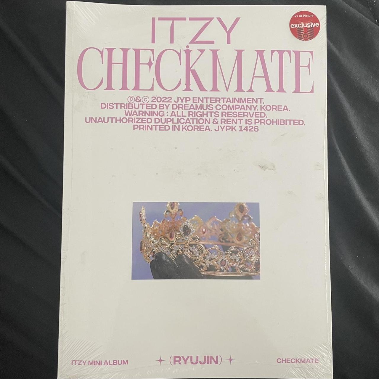ITZY CHECKMATE Target Exclusive album Ryujin... - Depop