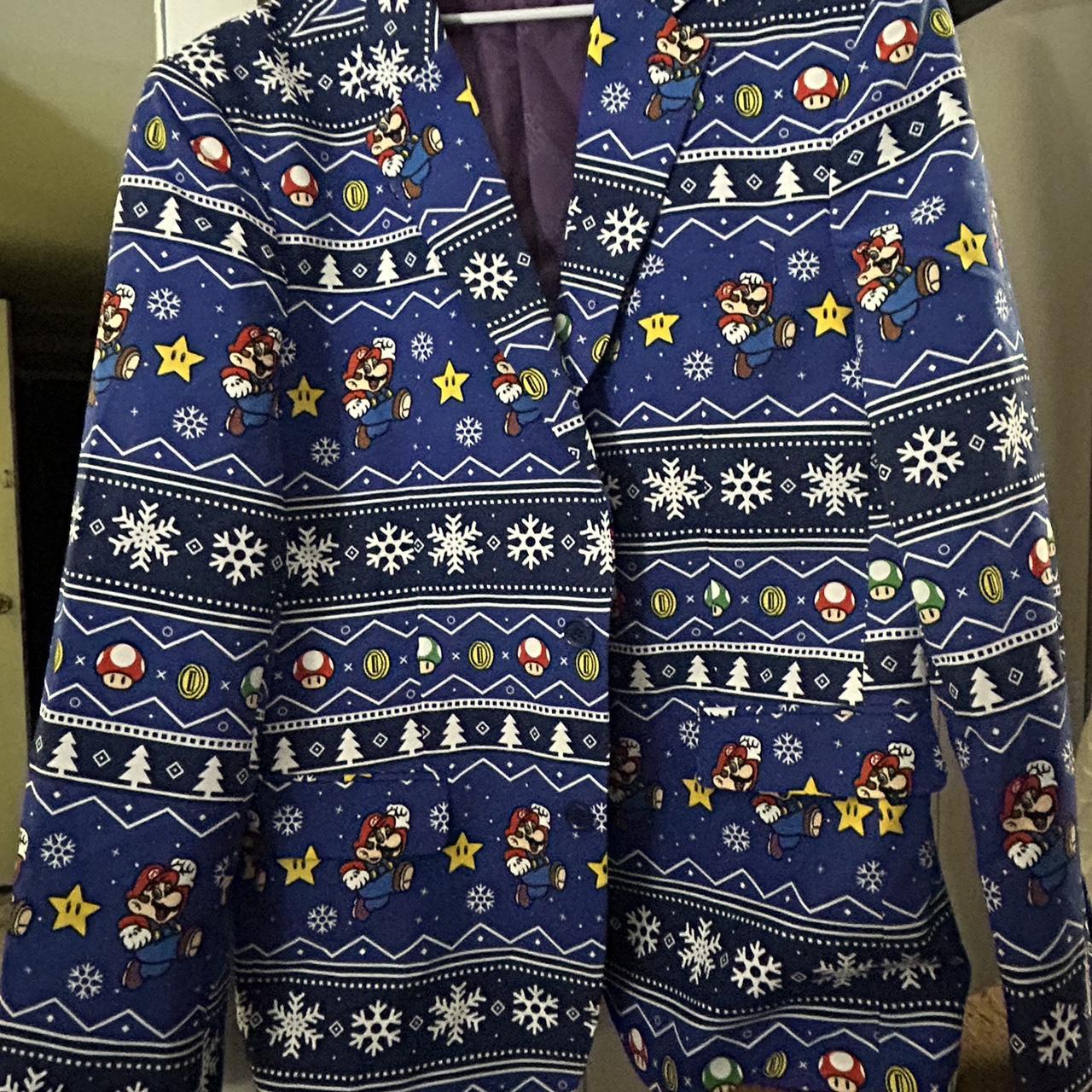 Opposuits Super Mario men’s Christmas/holiday suit... - Depop