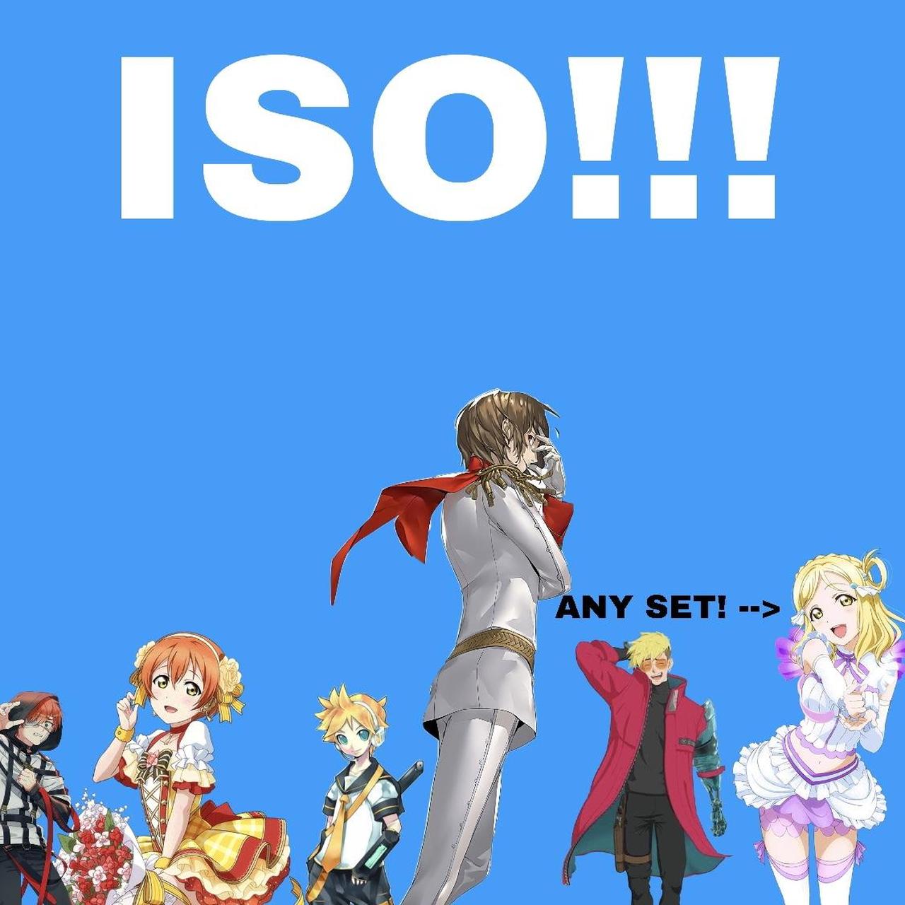 ISO!!! do you have these cosplays? do you wanna Not... | Depop