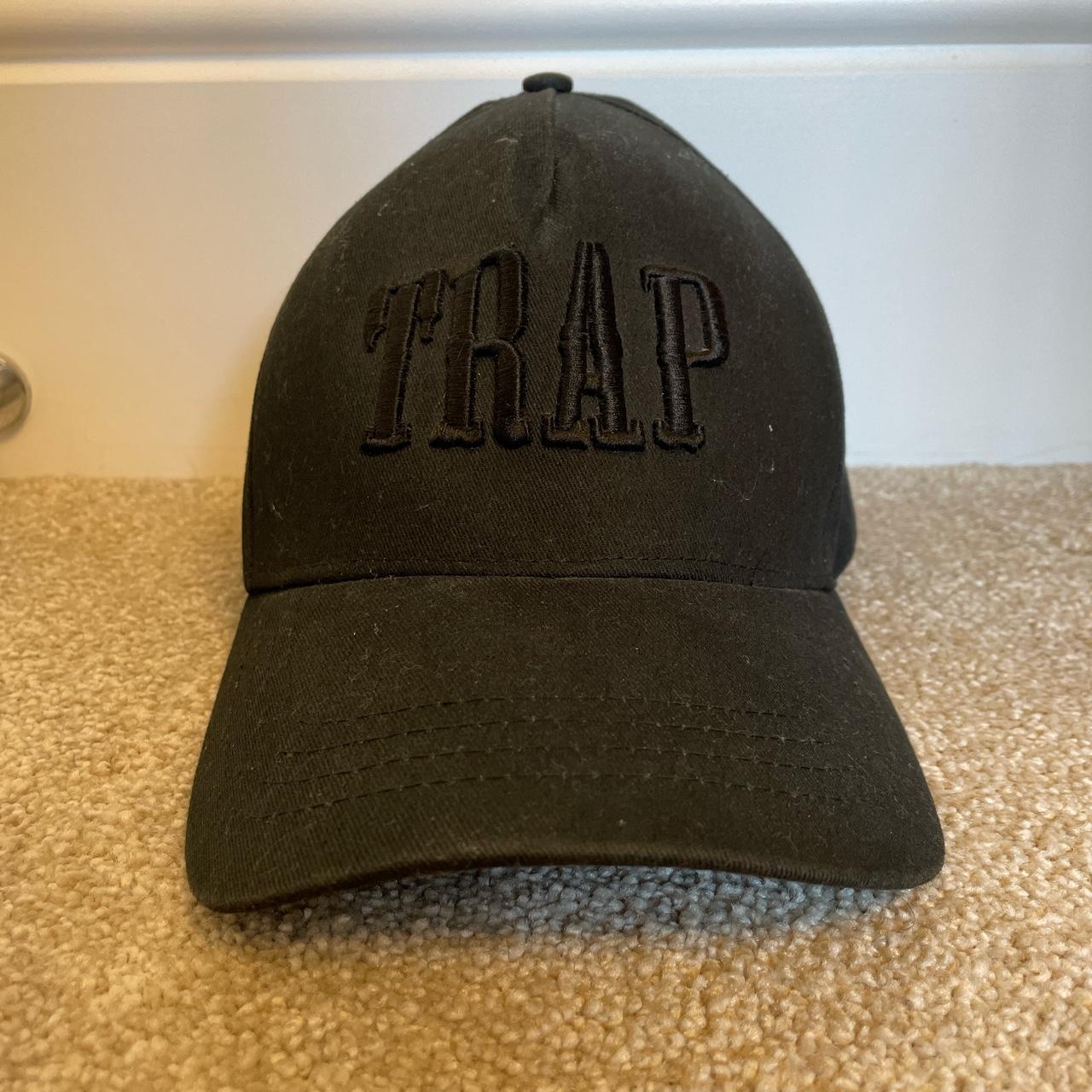 Trapstar cap black men’s - Depop