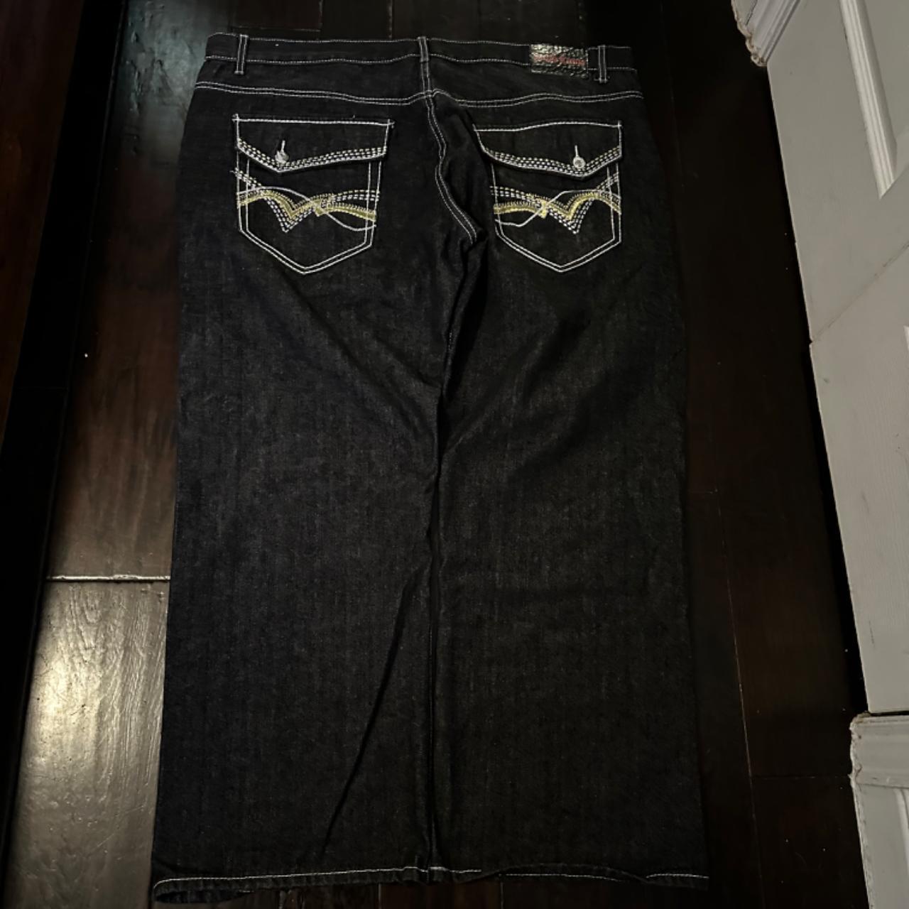 sacred crown jeans tagged southpole for exposure 50 - Depop