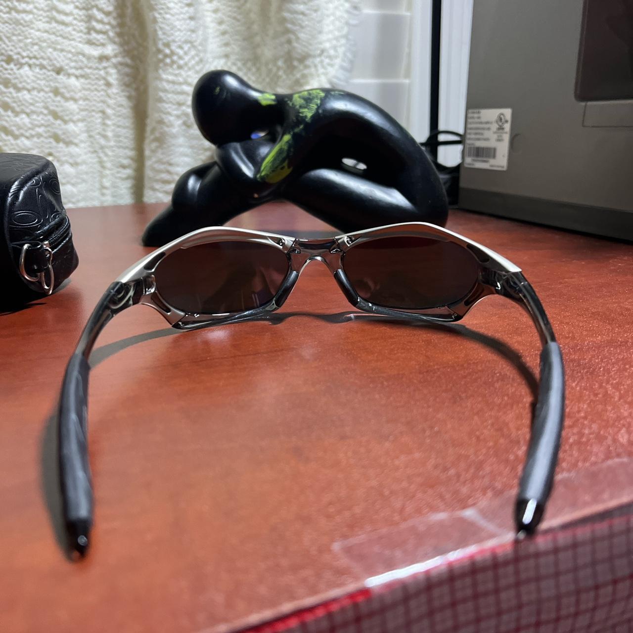 Oakley Splice polarized sunglasses really solid... - Depop