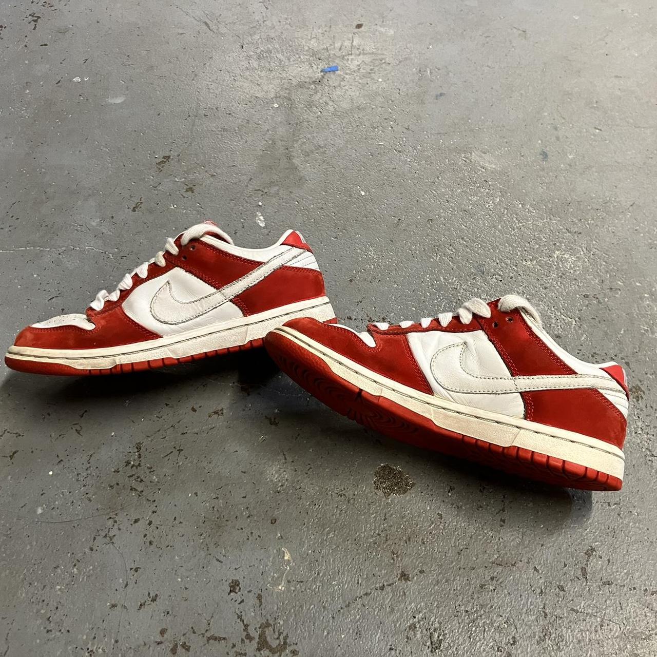 2002 Suede Pro Chile Red Nike Dunks Women’s Size... - Depop