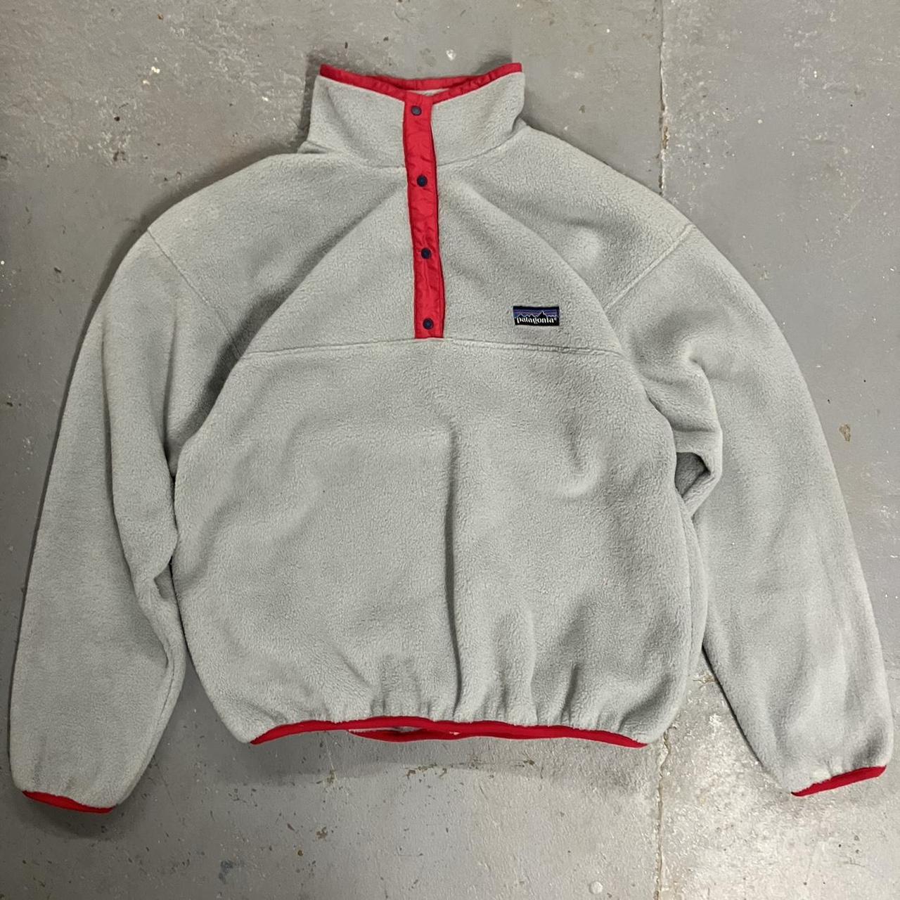 Vintage 90s Patagonia Fleece Size: Chest:... - Depop