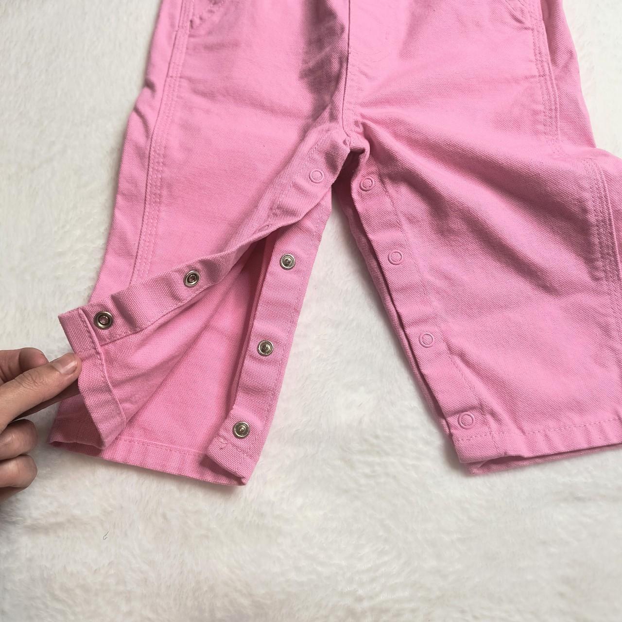 bubblegum pink baby overalls. new without tags.... - Depop