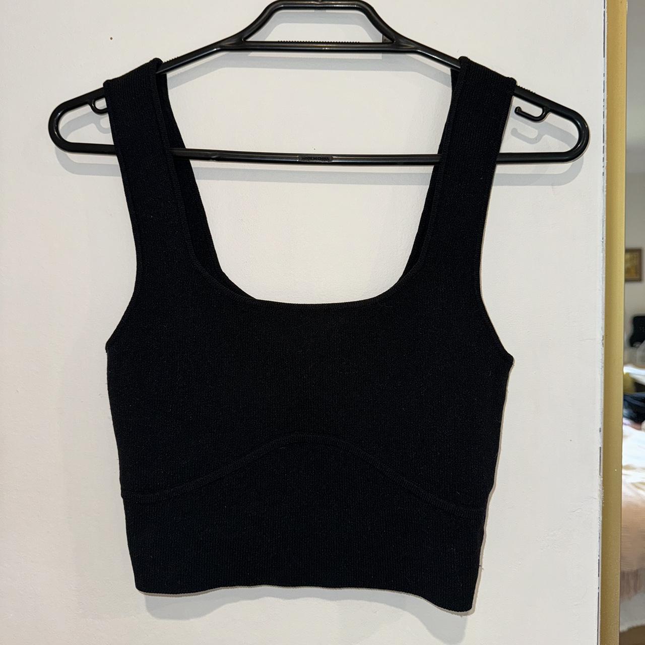 Glassons black tank top - black 🖤 - size xs, worn a... - Depop