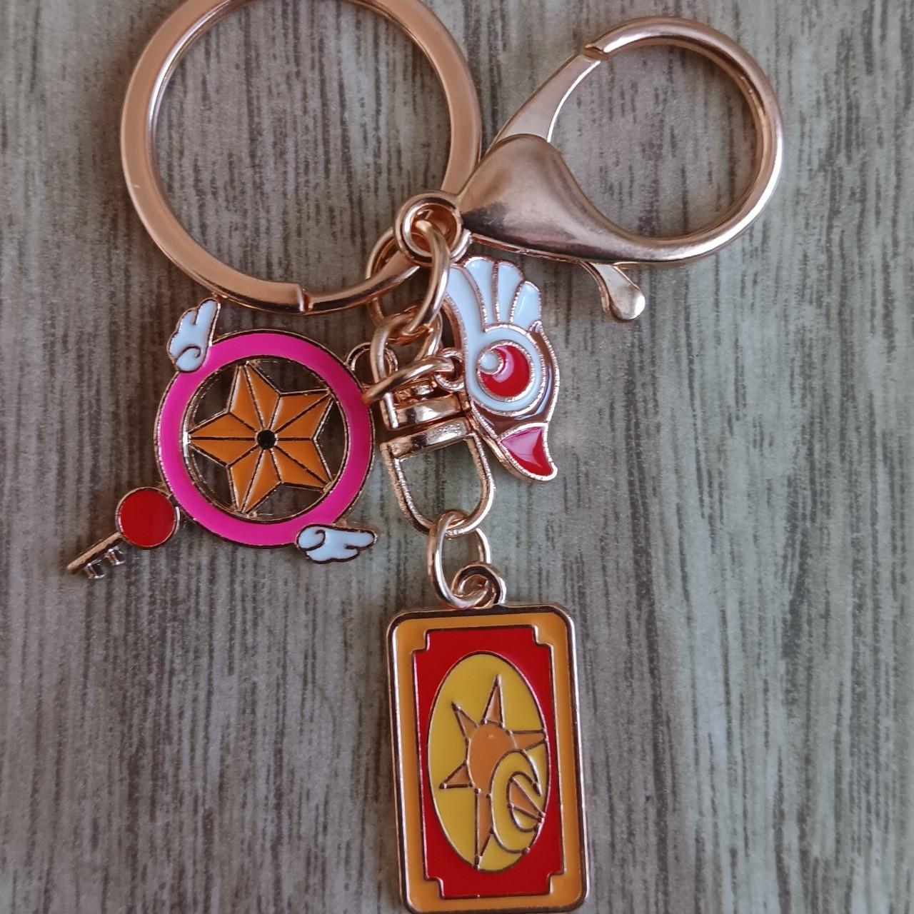 Cardcaptor Sakura Keychain Total Length: 3 in - Depop