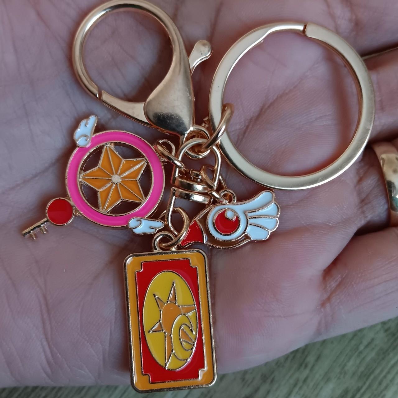 Cardcaptor Sakura Keychain Total Length: 3 in - Depop