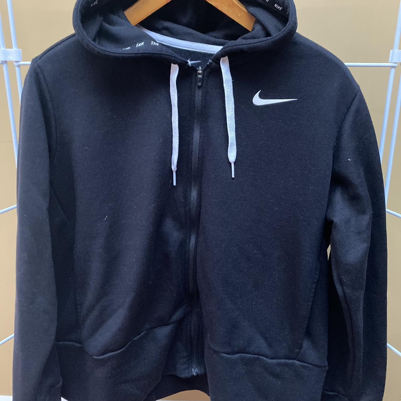 Nike Dri Fit hooded jacket | Depop
