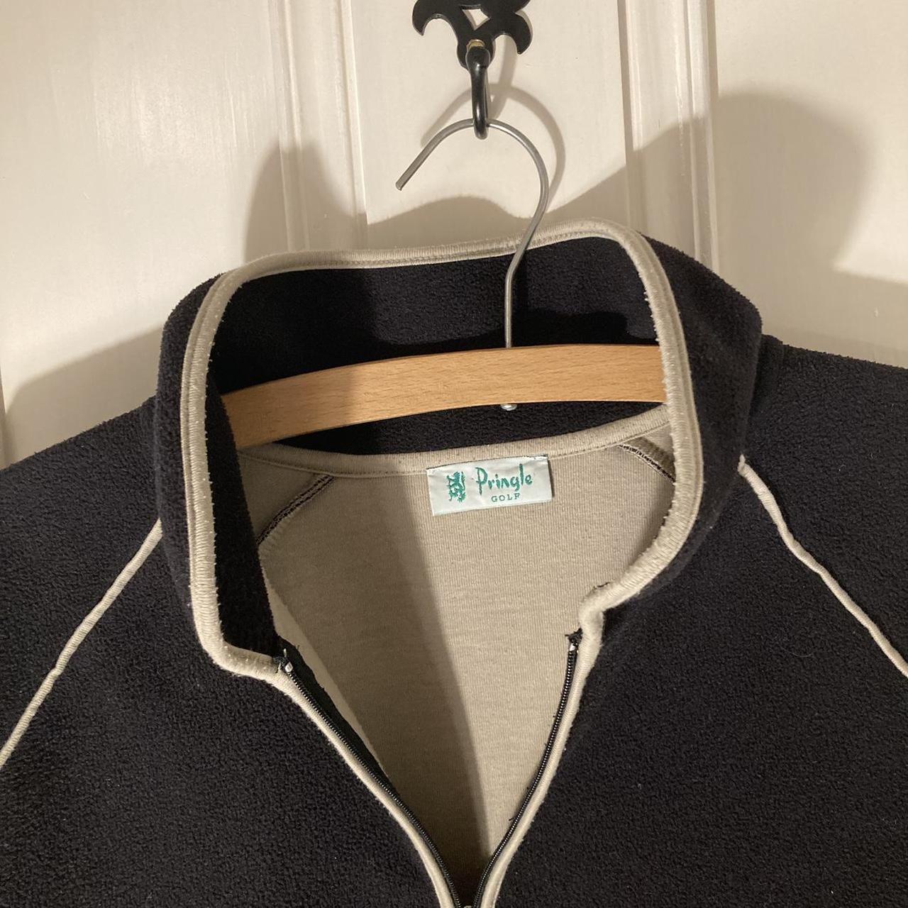 Black Pringle Golf Fleece No rips/holes/marks/stains... - Depop