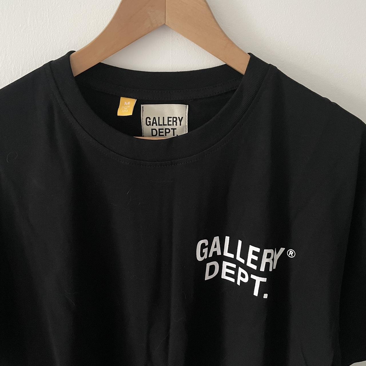 GALLERY DEBT. BLACK T SHIRT / SIZE M / WORN ONCE IN... - Depop