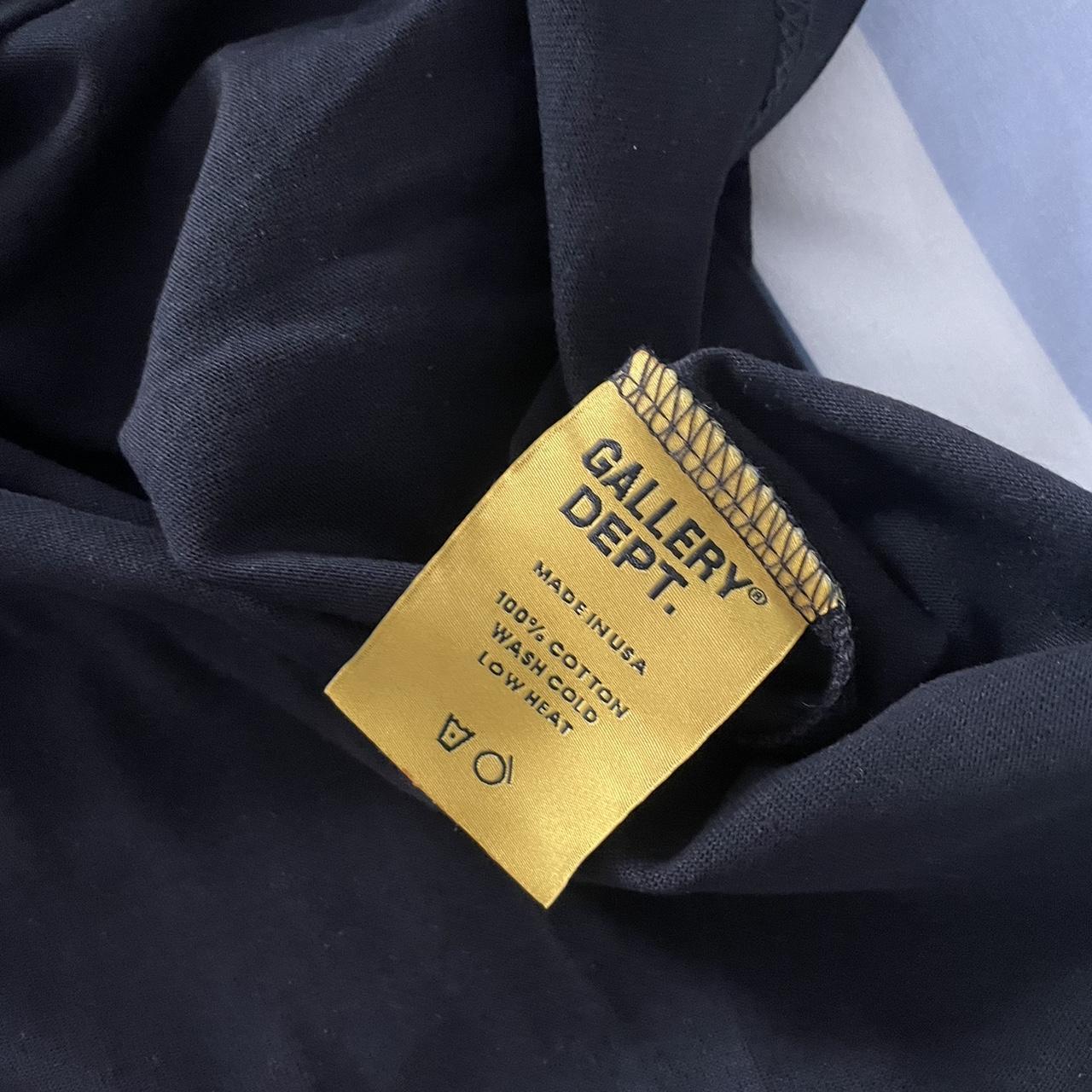 GALLERY DEBT. BLACK T SHIRT / SIZE M / WORN ONCE IN... - Depop