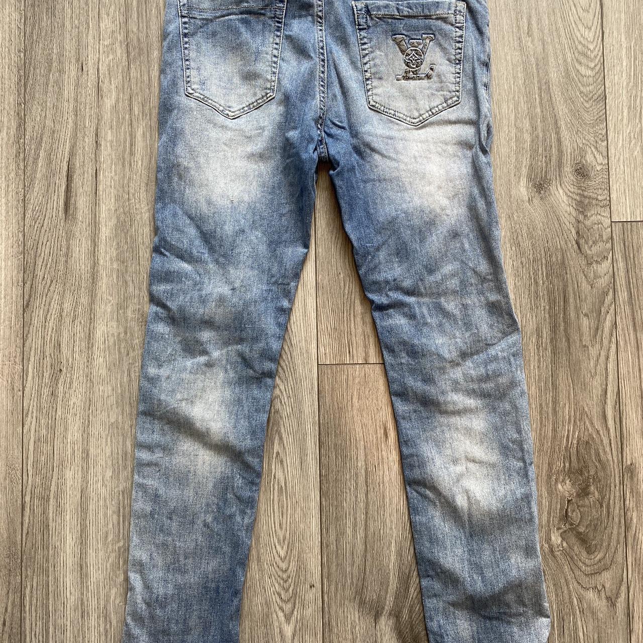 Louis Vuitton LV - Mens Slim Fit Jeans - 32” Medium... - Depop