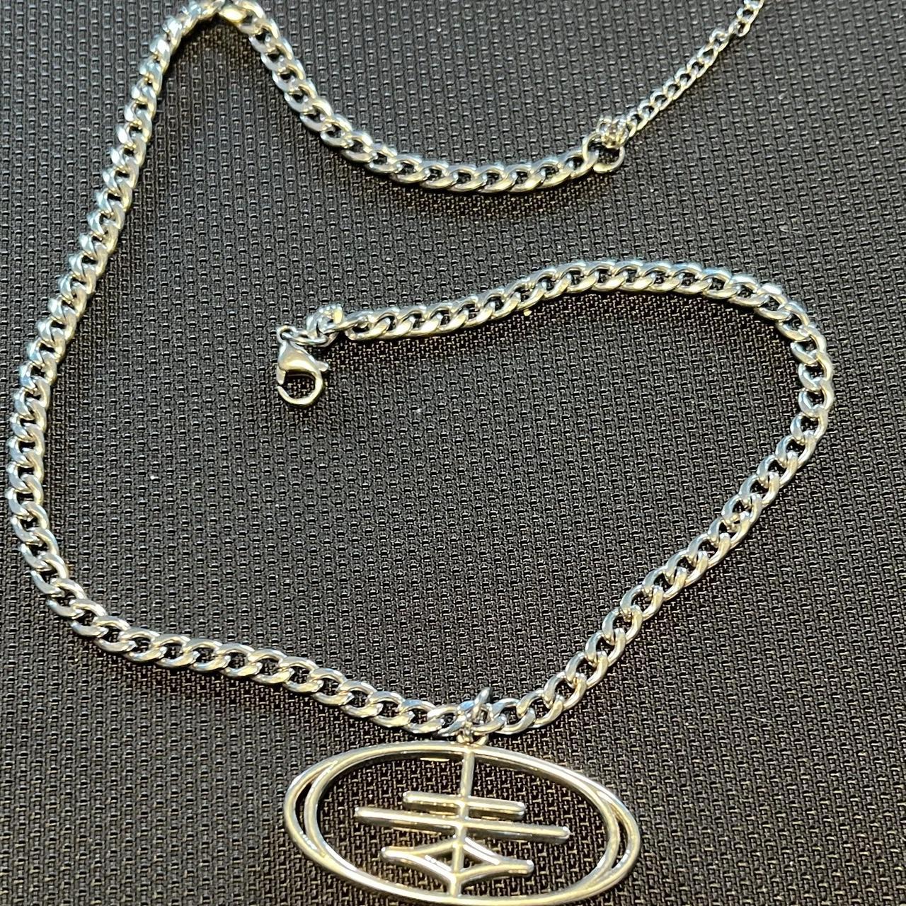 DROP DEAD Adjustable Choker/ Necklace Chain Length:... - Depop