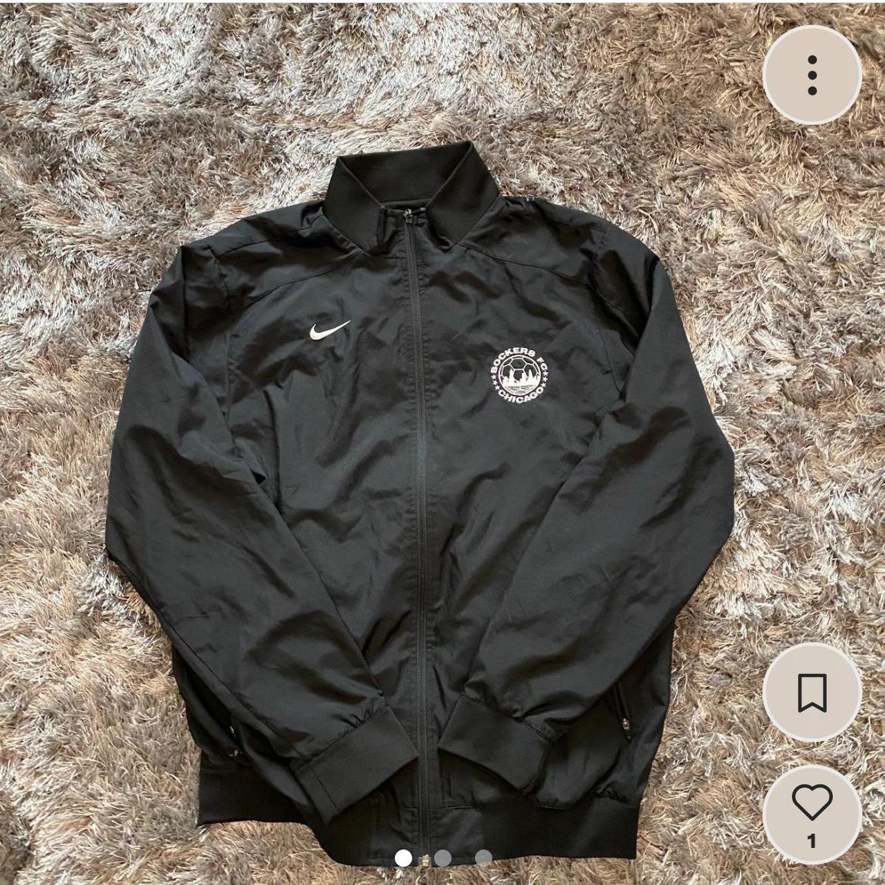 FIRE Dri-Fit Nike Soccer Team Jacket - Depop