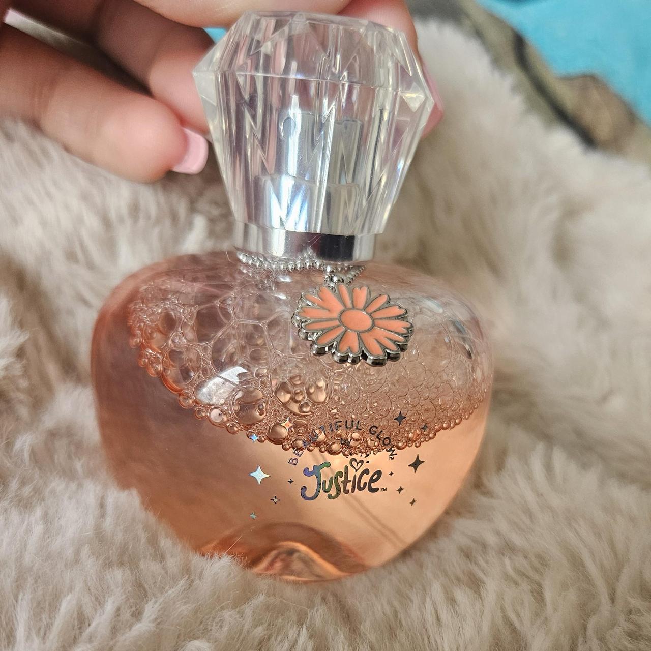 Pink and orange Justice perfume body spray #perfume | Depop