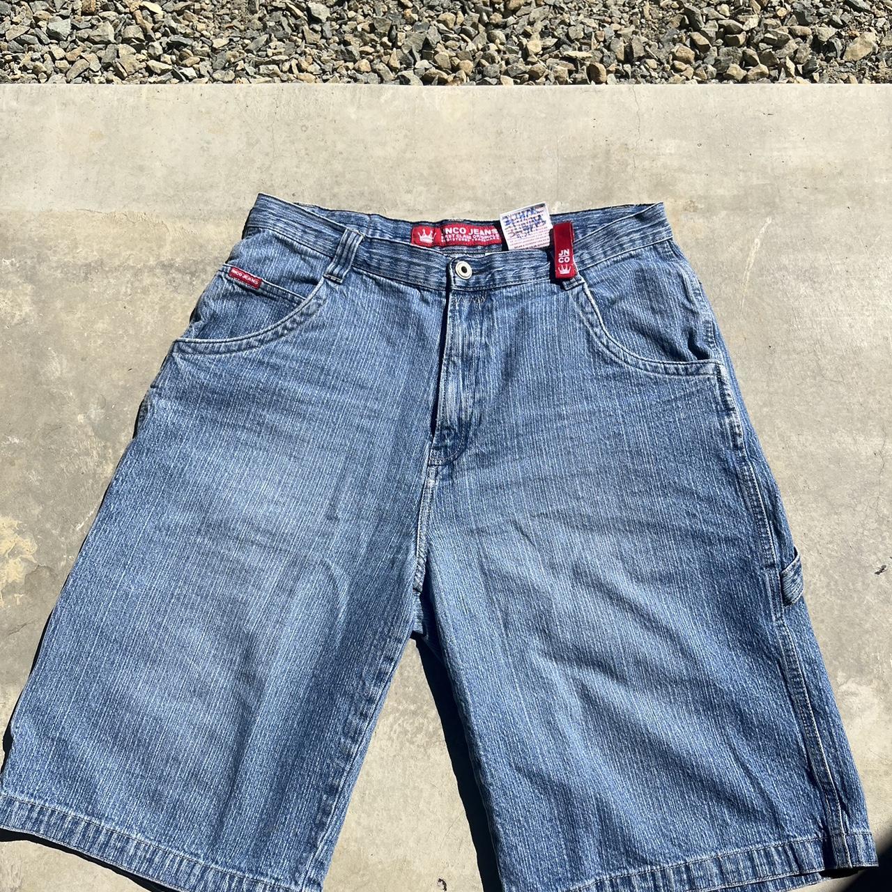 Jnco Jorts Size 34 Gold crown, I have also never... - Depop