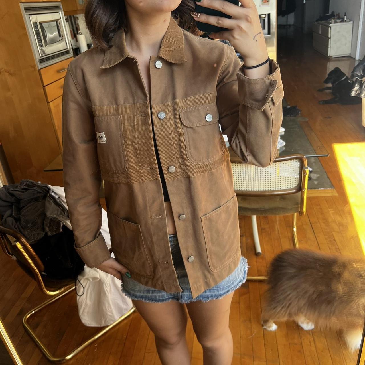 Carhartt WIP Rey utility coat work in progress... - Depop