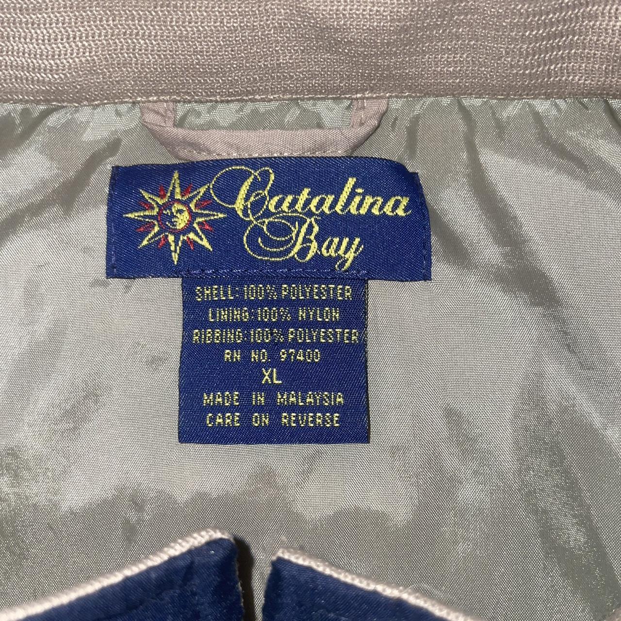 2000’s Catalina Bay Quarter Zip WindBreaker — Size... - Depop